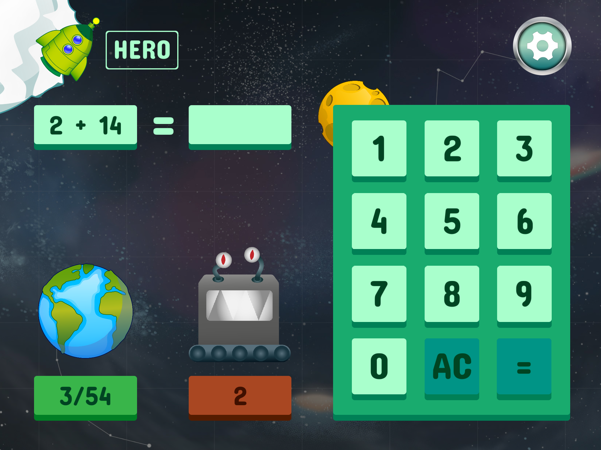 Space Math Hero - inFocusmedia